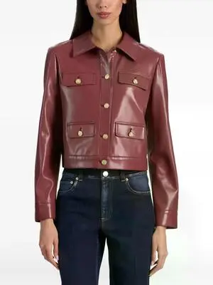 Alice + Olivia Colla Boxy Jacket