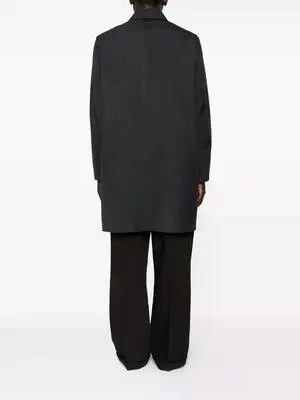 Prada Logo-plaque Coat
