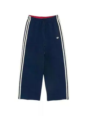 Adidas Seersucker Side-stripe Track Pants