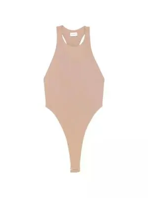 Andamane Racer-back Bodysuit - Neutrals