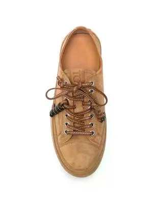 TOD'S Tassel-detail Suede Sneakers - Brown