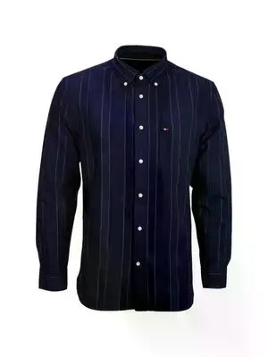 Tommy Hilfiger Heritage Oxford Pinstripe Shirt - Blue
