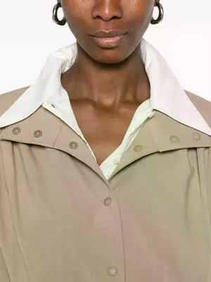 Source Unknown Ruched Detail Long Sleeve Shirt