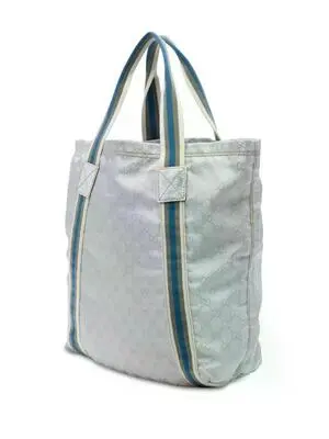 Gucci 2016-2026 Gg Canvas Web Tote Bag
