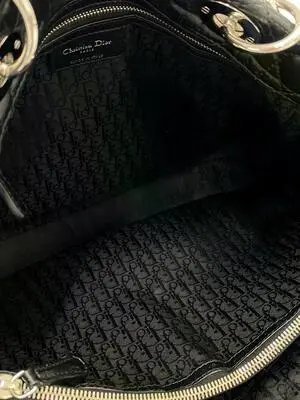 Dior 2000-2015 Cannage Soft Shopper Tote Bag