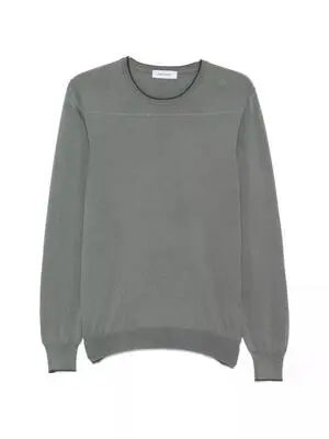 GRAN SASSO Elbow-patch Sweater - Grey