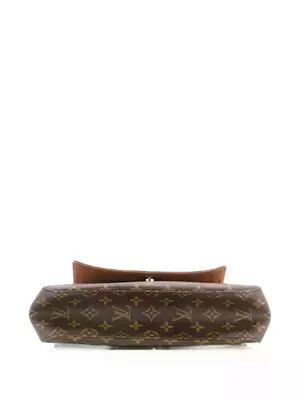 LOUIS VUITTON Looping Handbag Monogram Canvas Mini Satchel