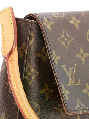 LOUIS VUITTON Looping Handbag Monogram Canvas Mini Satchel