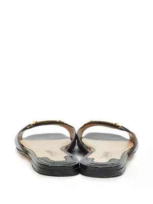 TOM FORD Whitney Flat Sandals - Black