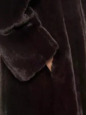 Source Unknown Dhanila Faux-fur Coat