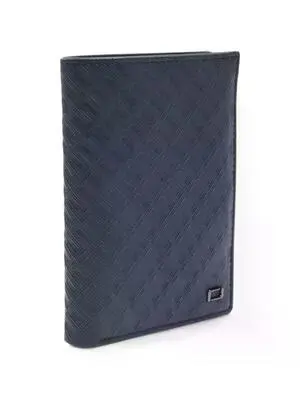 LANCEL Leon Logo-embossed Leather Wallet