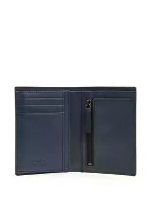 LANCEL Leon Logo-embossed Leather Wallet