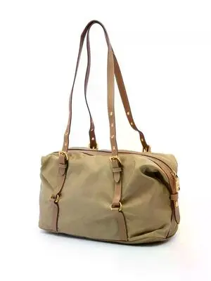 Prada Canvas Canapa Logo Shoulder Bag