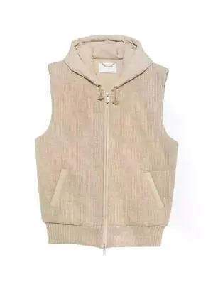 GRAN SASSO Quilted Hooded Gilet