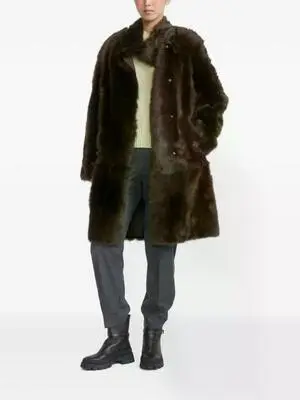 YVES SALOMON Reversible Belted Toscana Coat