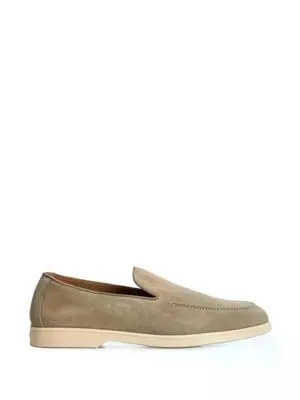 DOUCAL'S Suede Loafers - Neutrals