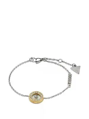 Guess Pavé Circle Bracelet - Silver
