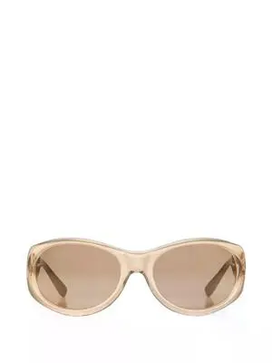 Magda Butrym Round-frame Sunglasses - Neutrals