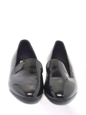 Burberry Pointed-toe Leather Loafers