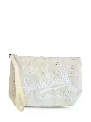 MC2 SAINT BARTH Aline Clutch Bag - Neutrals