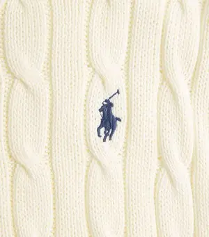 Polo Ralph Lauren Cotton Cable-knit Polo Cardigan