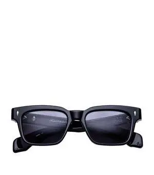 JACQUES MARIE MAGE Acetate Molino Sunglasses - Silver