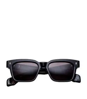 JACQUES MARIE MAGE Acetate Molino Sunglasses - Silver