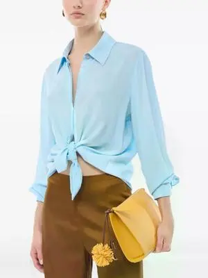 NENETTE Forrest Concealed-fastening Long-sleeve Shirt