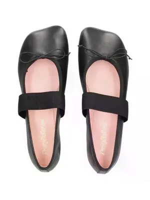 Pretty Ballerinas Yuma Bow-detail Elasticated-strap Ballet Flats