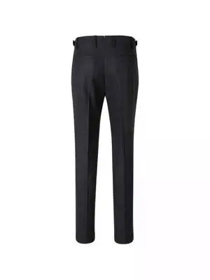BERWICH Houndstooth-pattern Pleated Trousers