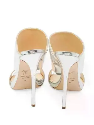 GIUSEPPE ZANOTTI Andrea Dual-strap Sandals - Grey