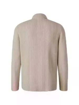 GRAN SASSO Ribbed-knit Button-up Sweater