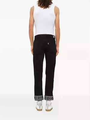 Kenzo Logo-cuff Jeans