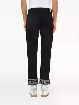 Kenzo Logo-cuff Jeans