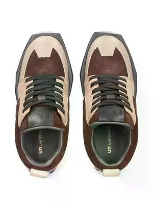 United Nude Stonecourt Mid Panelled Sneakers