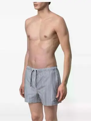 K-WAY Hazel Striped Swim Shorts