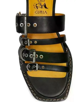 LILI CURIA Margo Multi-strap Buckled Sandals