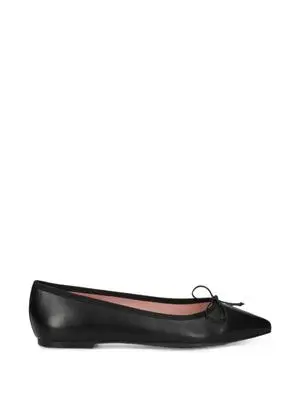 Pretty Ballerinas Ella Pointed-toe Ballet Flats - Black