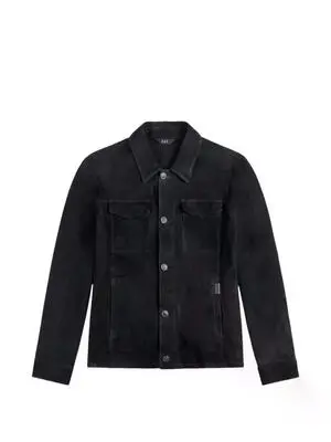 FAY Suede-leather Shirt Jacket