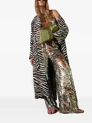 SIMONMILLER Zebra-print Coat