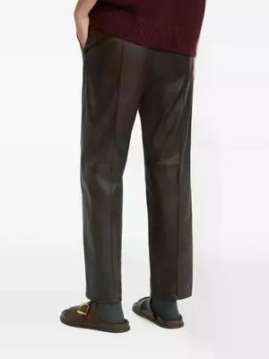 YVES SALOMON Tailored Leather Trousers