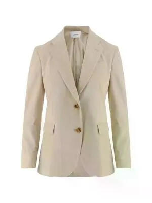 LARDINI Corduroy-effect Single-breasted Blazer