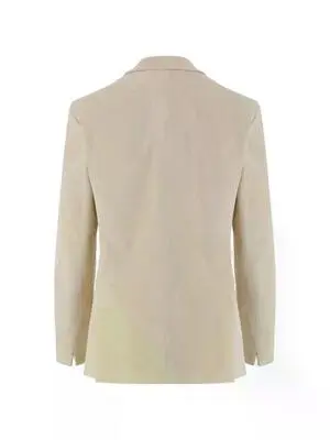 LARDINI Corduroy-effect Single-breasted Blazer