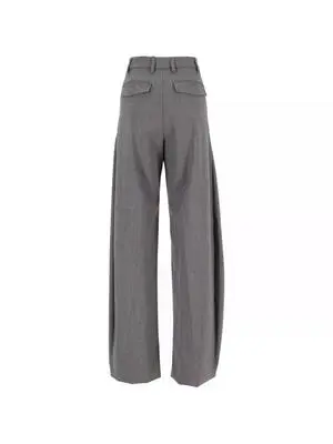THELATEST Pleated Wide-leg Trousers