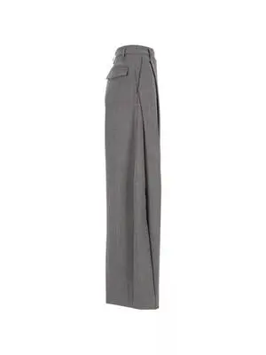 THELATEST Pleated Wide-leg Trousers