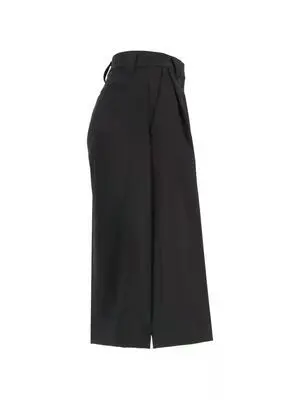 THELATEST E-dakota Pleated Wide-leg Trousers