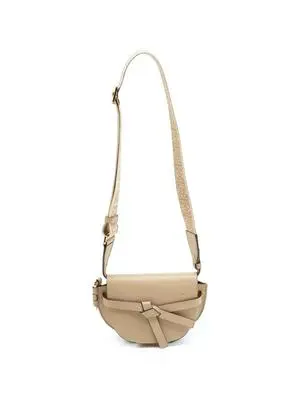Loewe Mini Gate Cross-body Bag - Neutrals
