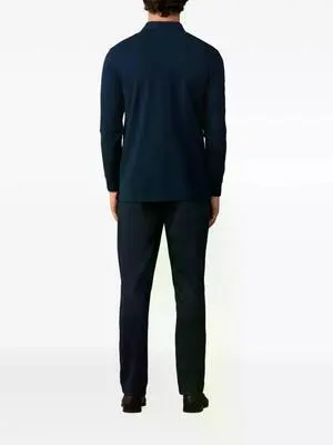 HACKETT LONDON Heritage Crest Long-sleeve Polo Shirt