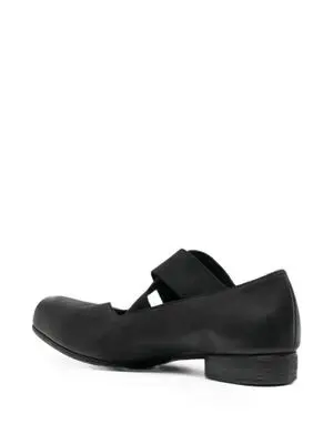 UMA WANG Crossover-strap Square-toe Ballet Flats