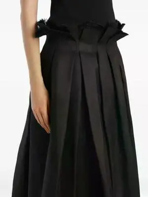 Khaite Astrid Midi Skirt
